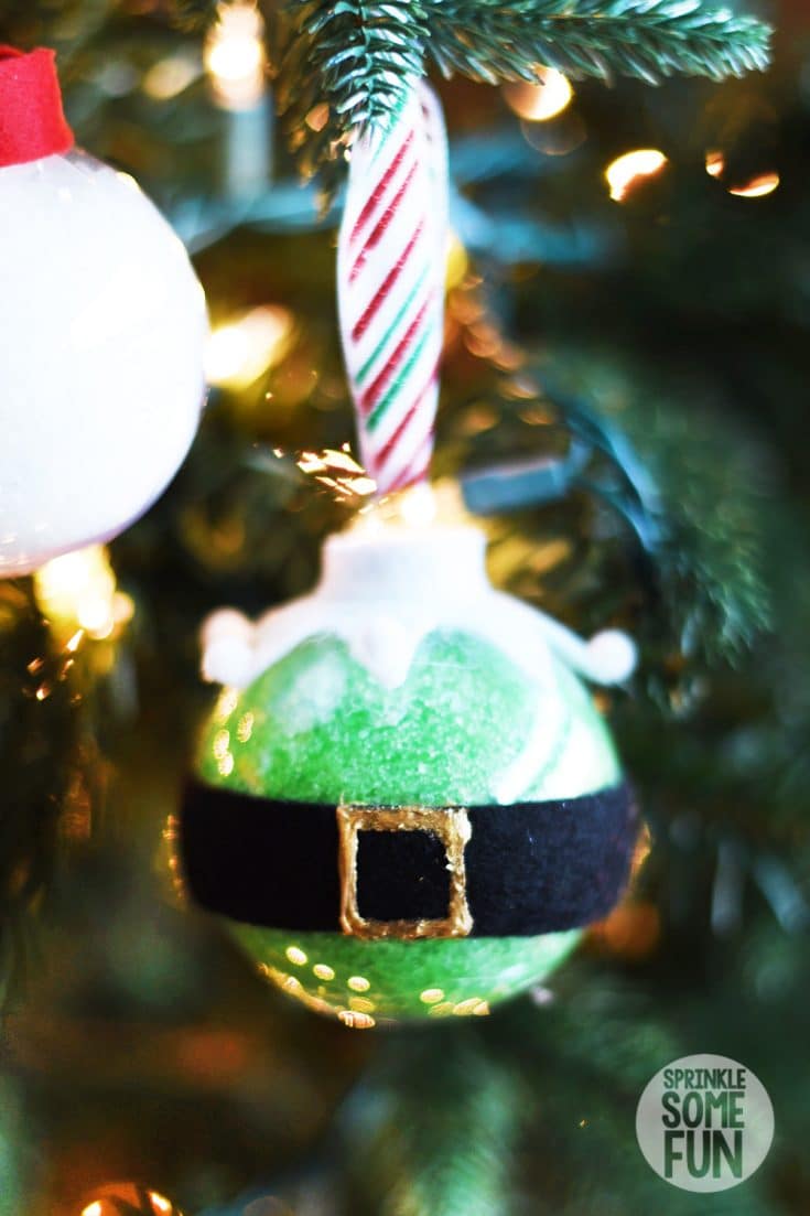 Bath Salt Ornaments ⋆ Easy Christmas Gift ⋆ Sprinkle Some Fun