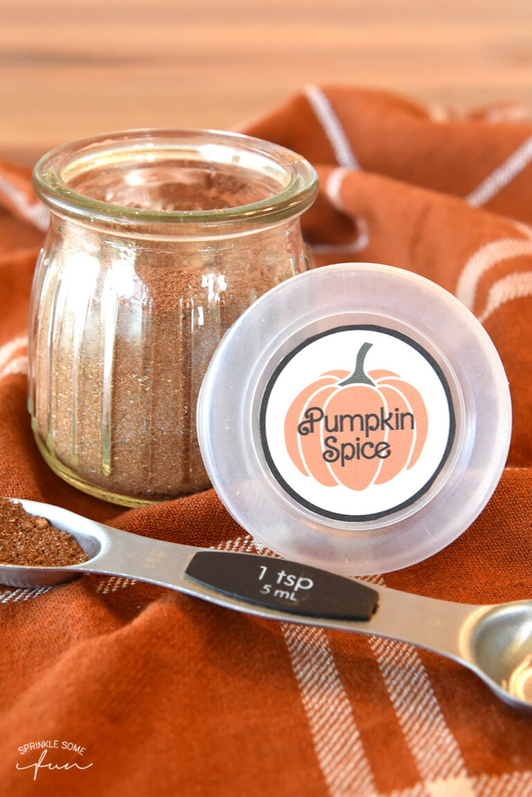 Homemade Pumpkin Spice ⋆ Sprinkle Some Fun