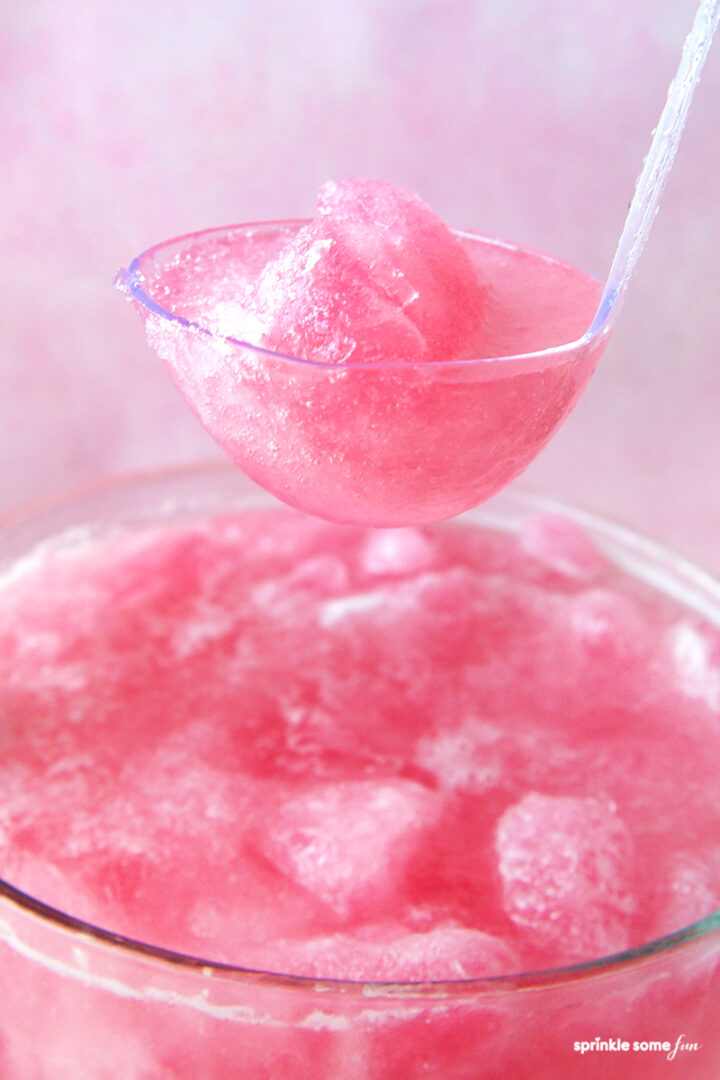 Pink Slush Punch ⋆ Sprinkle Some Fun
